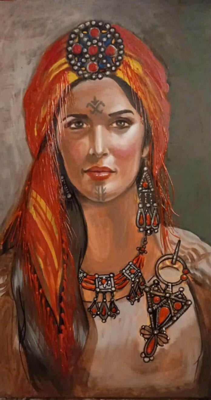 « La femme amazighe » d’Azal Belkadi : mémoire et lumière d’une ...